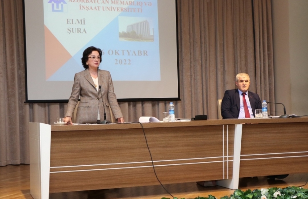 AzMİU Elmi şurasının 2022-2023-cü tədris ili üzrə ilk iclası keçirilib
